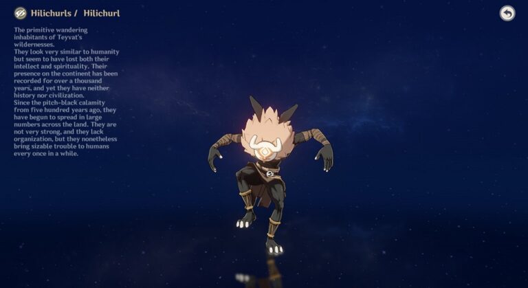 Hilichurl Guide - Genshin Chronicle
