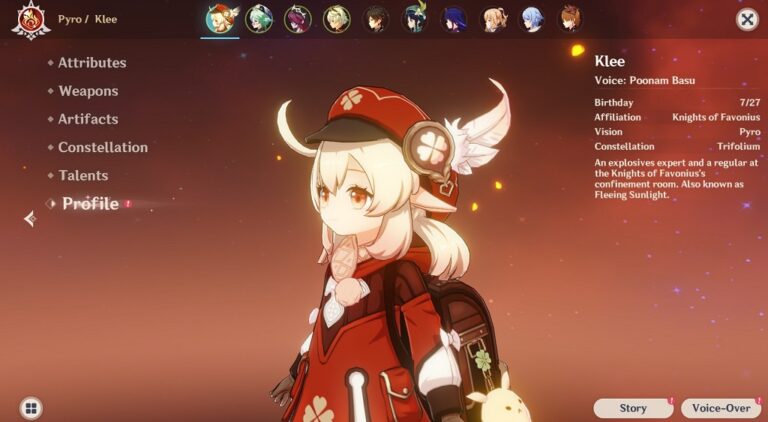 Klee Genshin Impact Guide - Genshin Chronicle