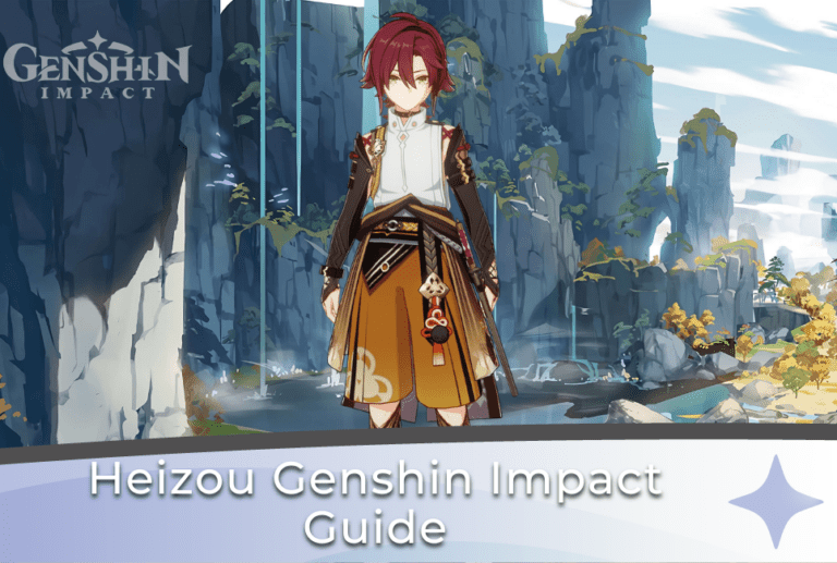 Heizou Genshin Impact Guide - Genshin Chronicle