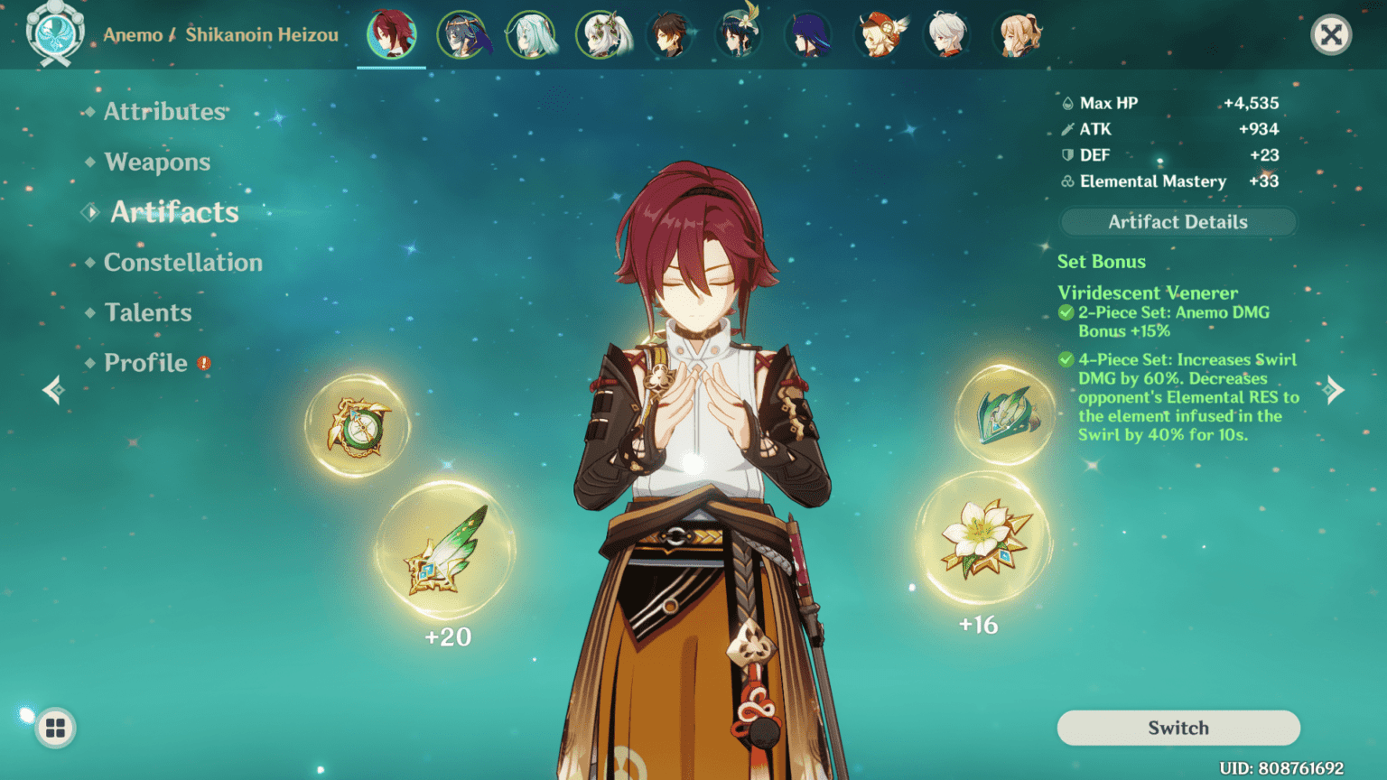 Heizou Genshin Impact Guide - Genshin Chronicle