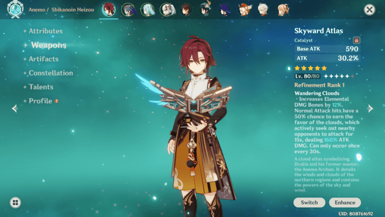 Heizou Genshin Impact Guide - Genshin Chronicle