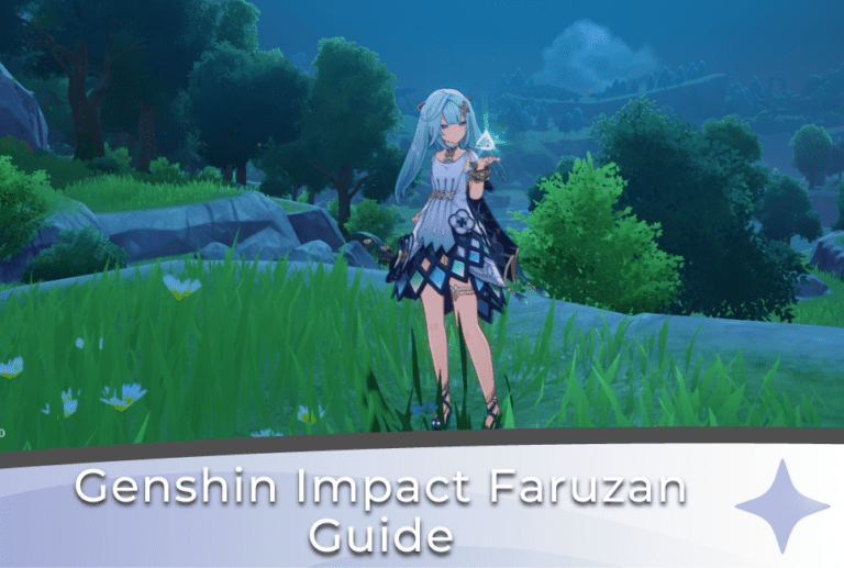 Genshin Impact Faruzan Guide - Genshin Chronicle