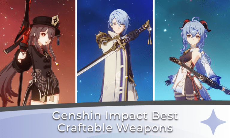 Genshin Impact Best Craftable Weapons - Genshin Chronicle