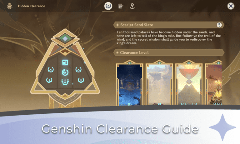 Genshin Clearance Guide - Genshin Chronicle