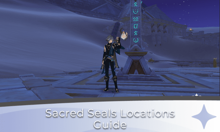 Sacred Seals Locations Guide - Genshin Chronicle