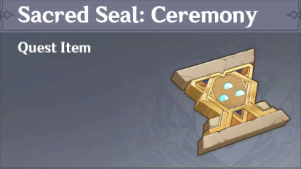 Sacred Seals Locations Guide - Genshin Chronicle