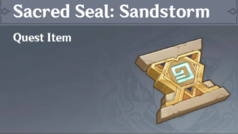 Sacred Seals Locations Guide - Genshin Chronicle